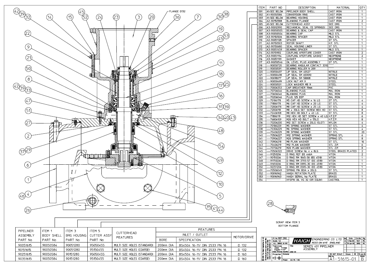 401 Pipeliner – Haigh Engineering